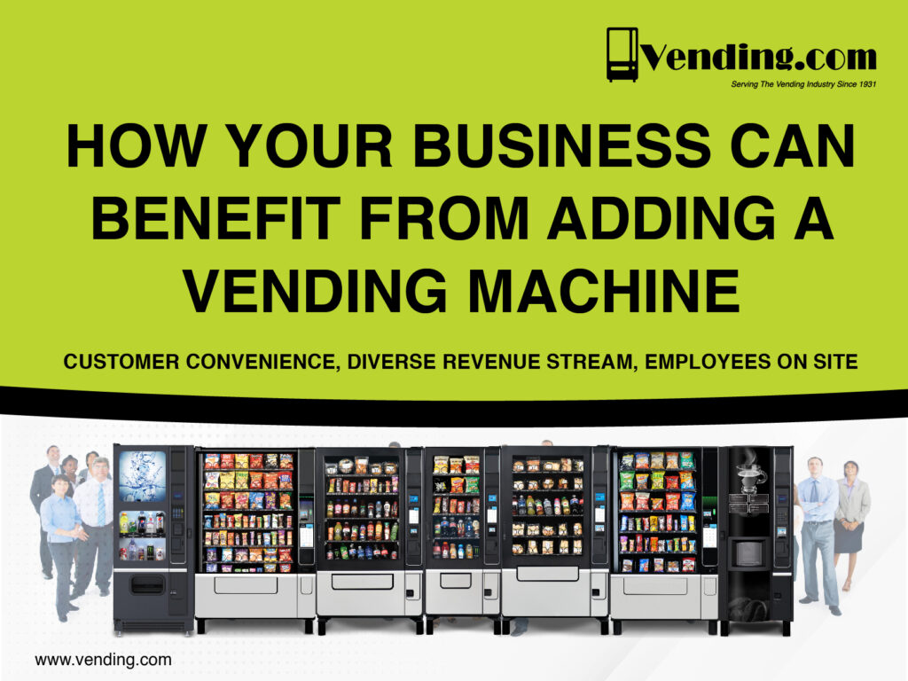 Diversify Revenue for Your Business with Vending Machines