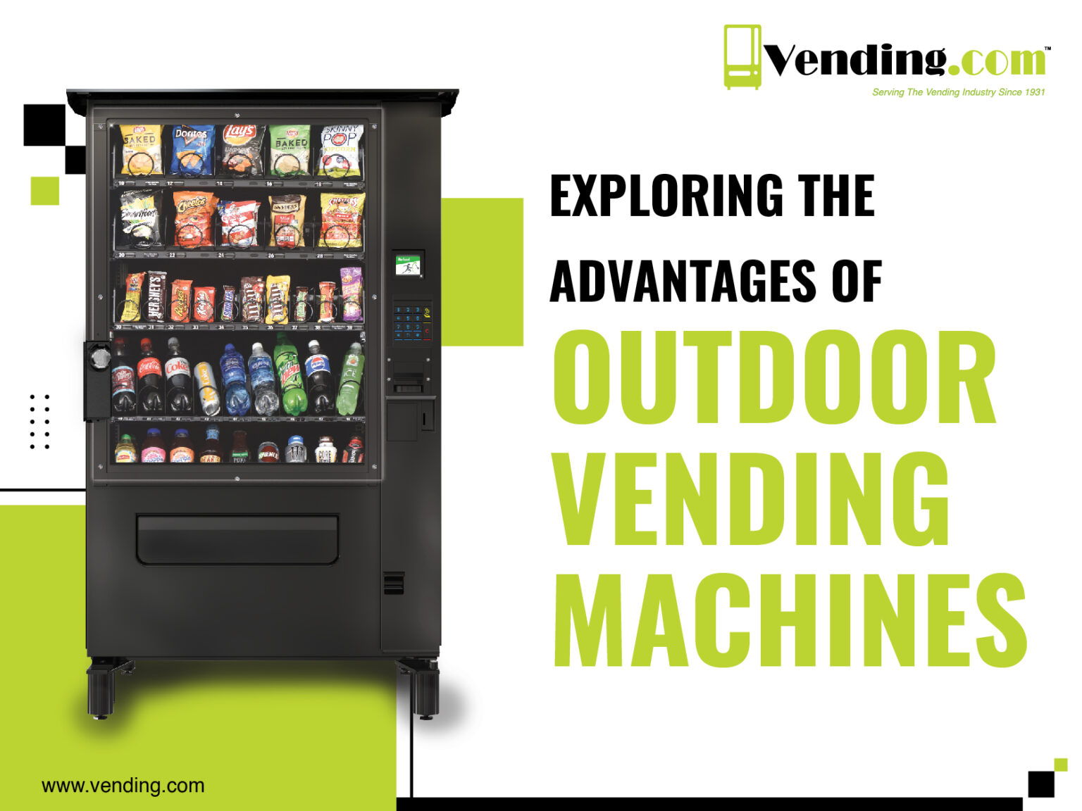 Benefits of Outdoor Vending Machines | Outdoor Vending Solutions