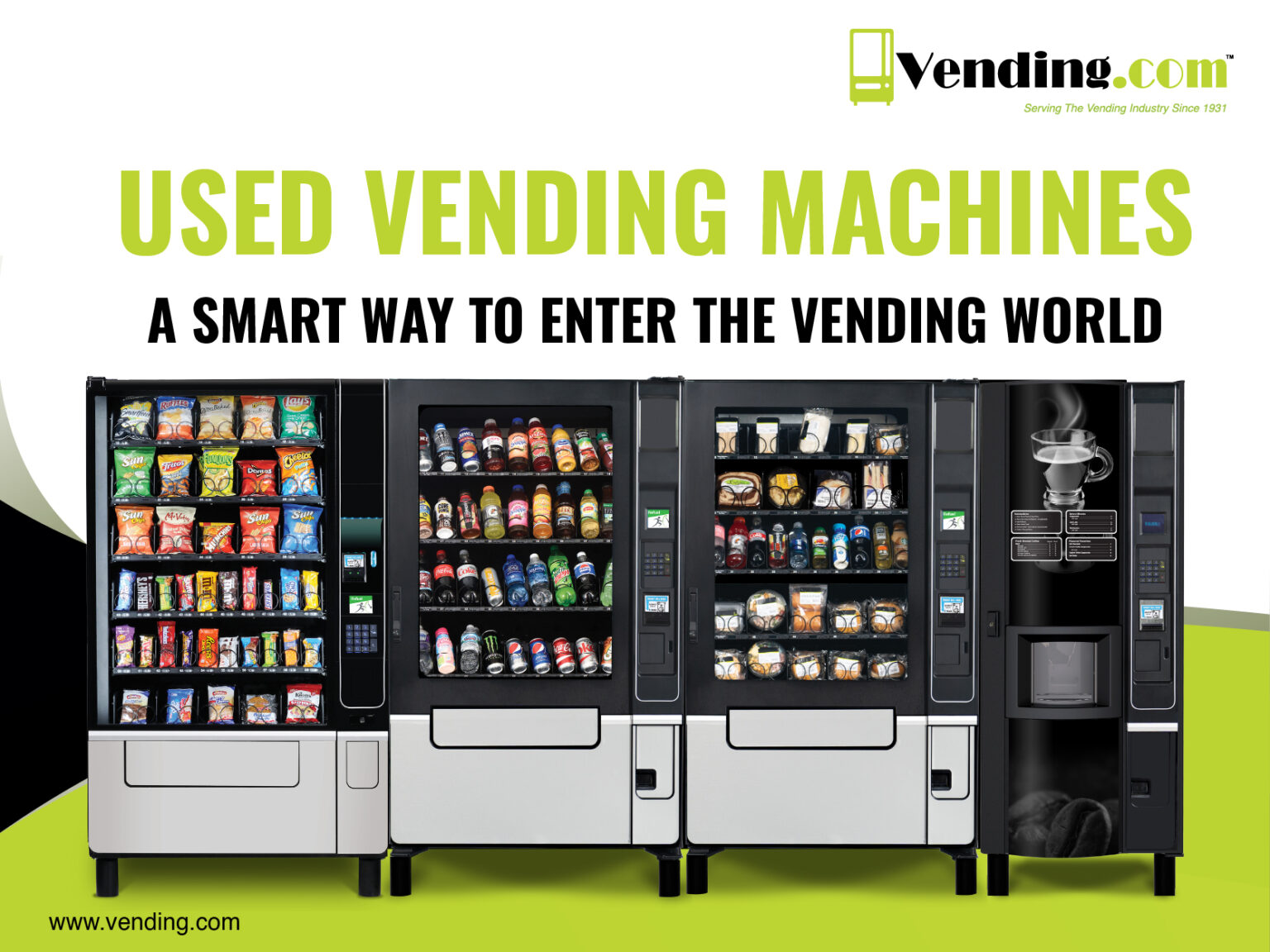 Used Vending Machines: A Smart Way to Enter the Vending World - Vending.com
