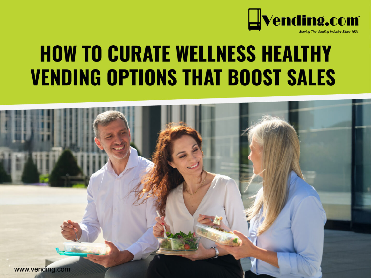 Healthy Vending Options | Wellness Vending Machines for Better Sales